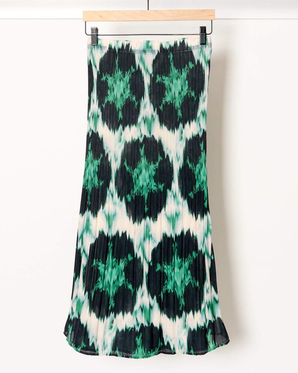 Hiro Skirt Emerald Ikat – FRENCH + ITALIAN